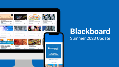 Blackboard Summer 2023 Update - IT Services | Trinity College Dublin
